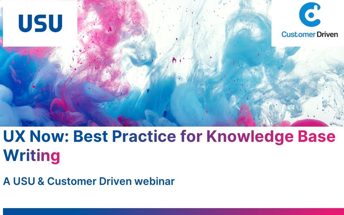 UX Now: Best Practice For Knowledge Base Writing | Customer Driven
